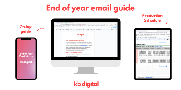 End of Year Email Campaign Guide - Katelyn Baughan